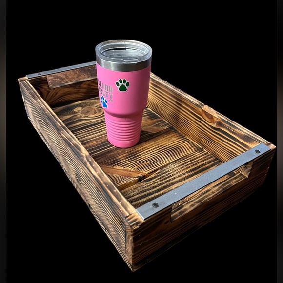 Hand Crafted | Storage & Organization | Hand Crafted Wood Serving Tray ...